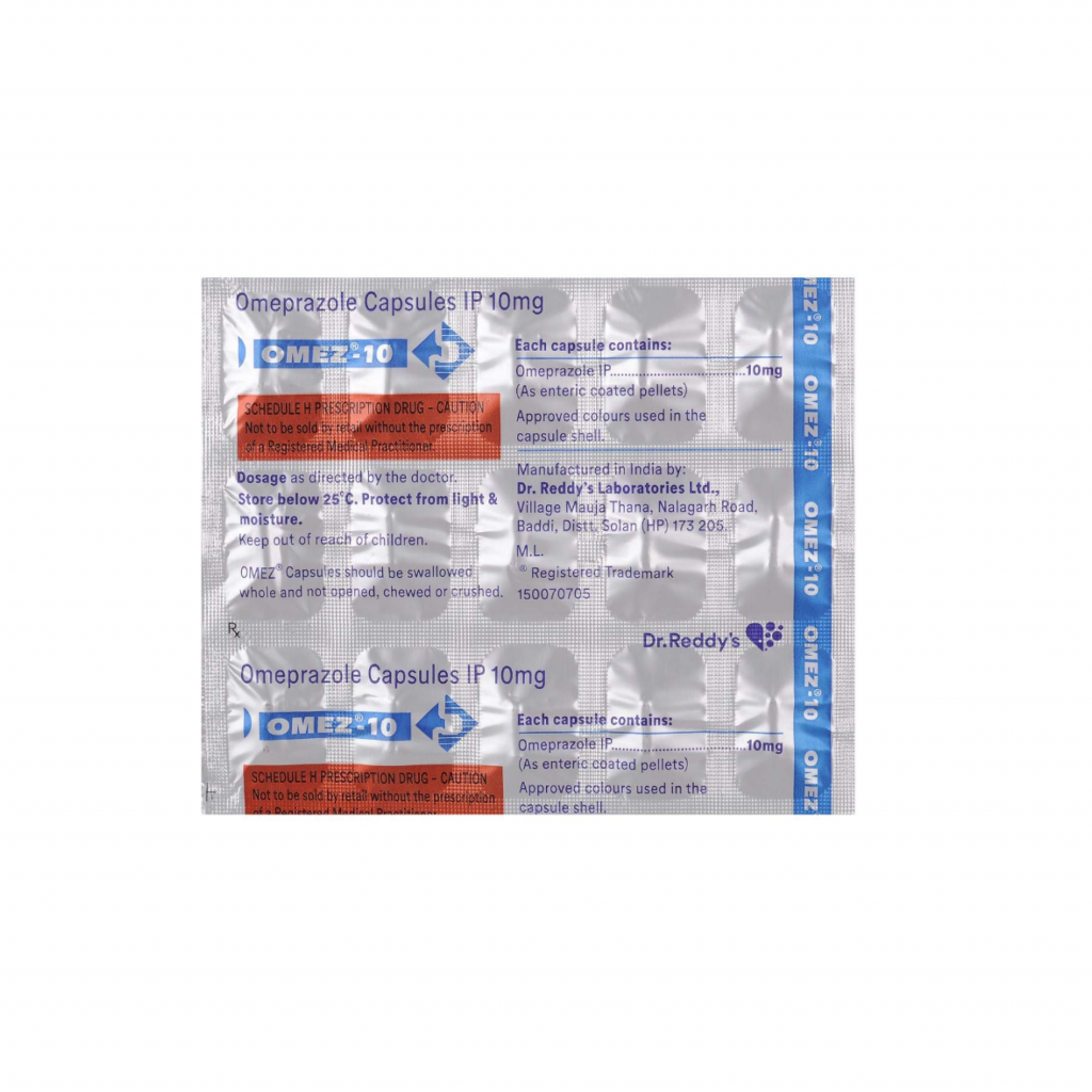 Omez 10 mg Capsule Online | Get Acid Relief | Buy Now