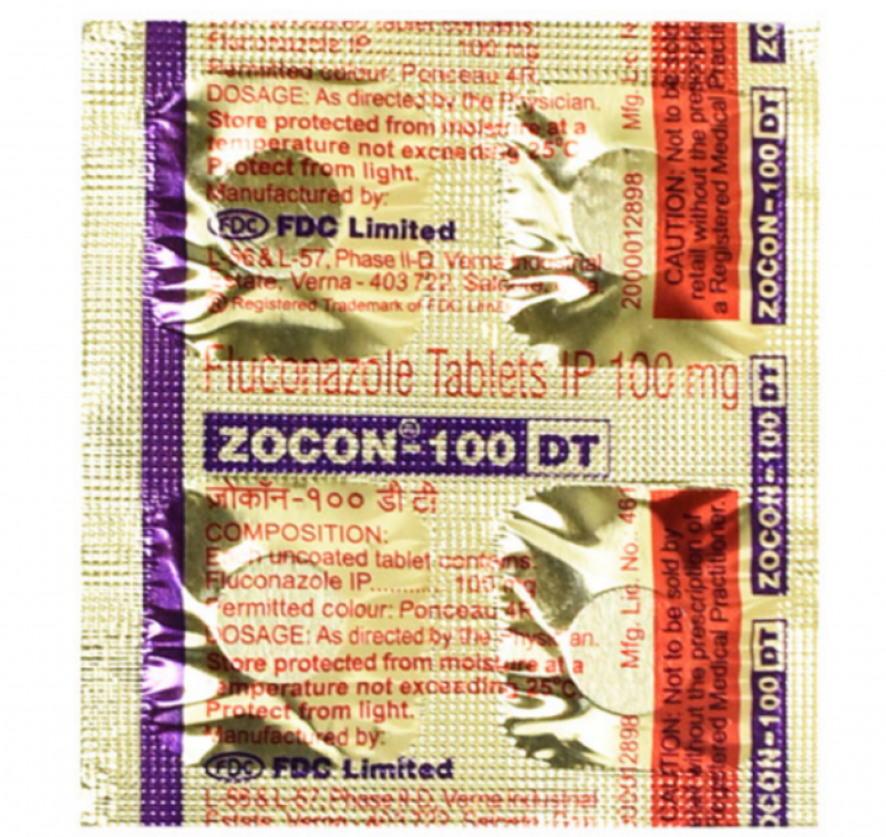 Zocon DT 100mg Tablet - Pocket Chemist