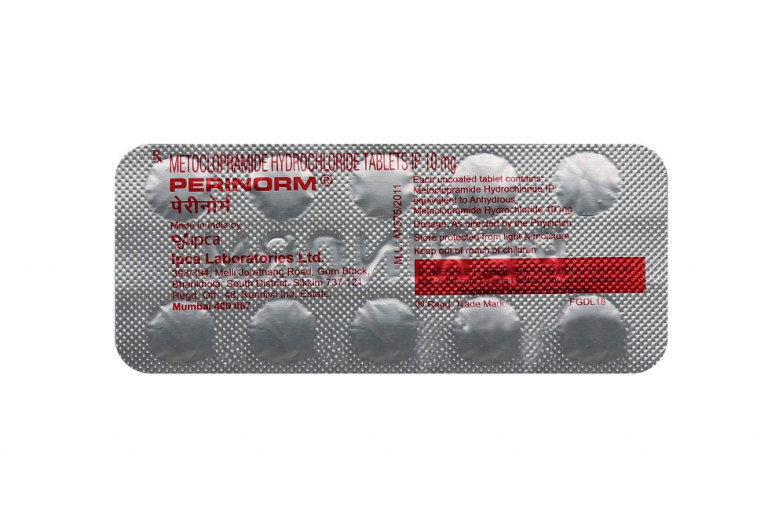 Perinorm 10mg Tablet: Uses & Side Effects | Pocket Chemist