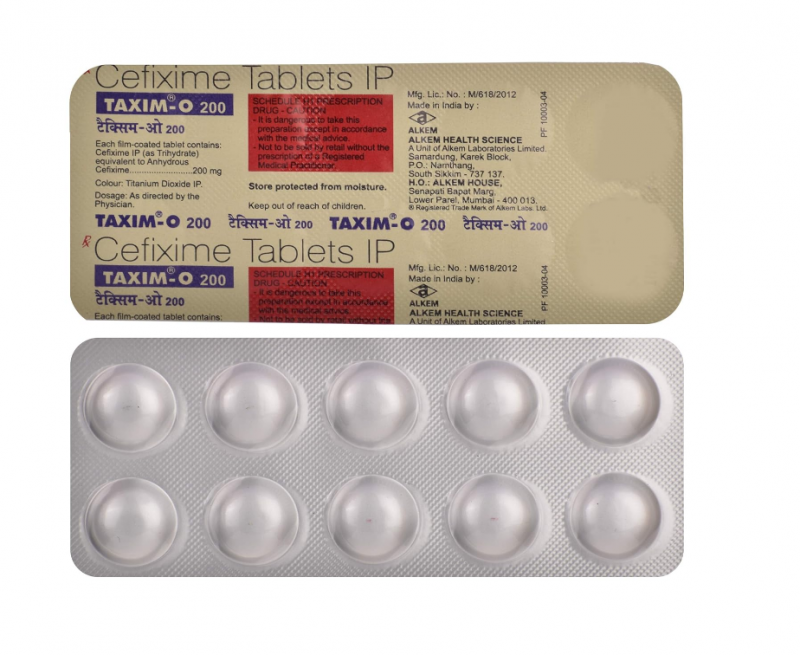 Taxim O 200mg Tablet - Pocket Chemist