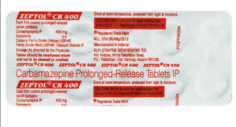 Zeptol CR 400mg Tablet - Pocket Chemist