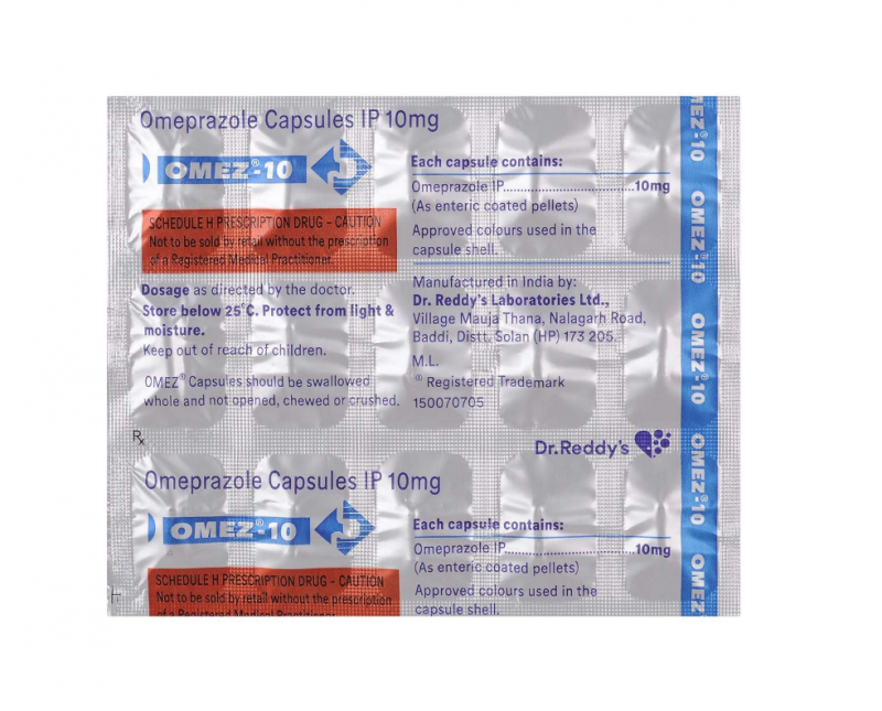 Omez 10 mg Capsule Online | Get Acid Relief | Buy Now