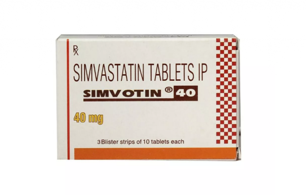 Simvotin 40mg Tablet | Cholesterol Control | Pocket Chemist
